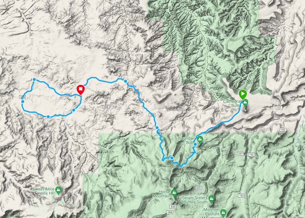 Beef Basin Trail UTV Trail